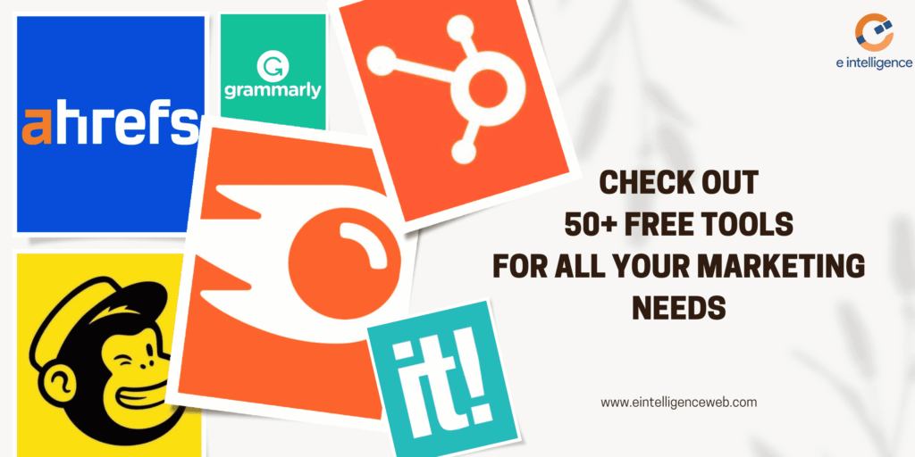 50+ Free Marketing Tools for Digital Marketers
